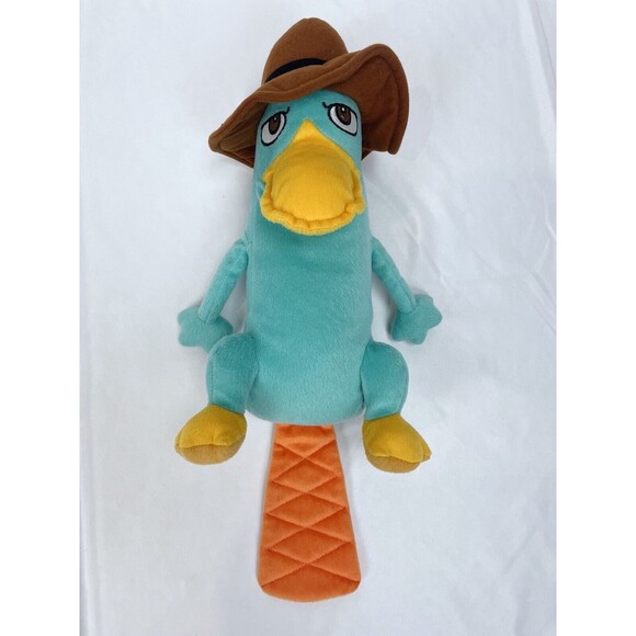 Disney | Toys | Disney Phineas Ferb Platypus Perry Agent P Plush ...